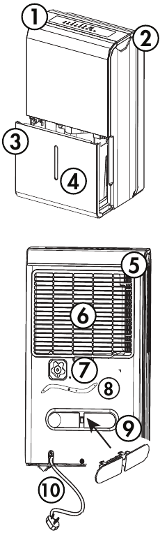 Danby DDR030BLWDB-ME, DDR050BLBDB-ME - 50 Pint Dehumidifier Manual ...