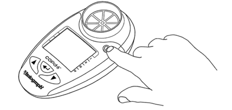 Vitalograph copd-6 - COPD Screener Quick Start Guide | ManualsLib