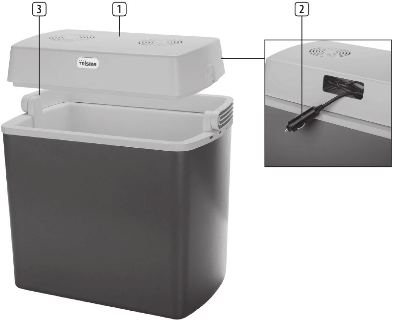 Tristar KB-7424 - Cooling Box Manual | ManualsLib