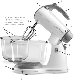 Sunbeam 2371, 2395, 2397, 2370 - Stand Mixer Manual | ManualsLib