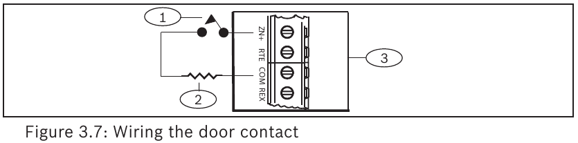 Bosch B901 - Access Control Interface Module Installation Manual ...