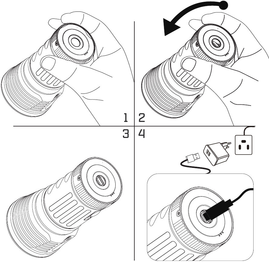 OLIGHT X7R Marauder - 12,000 Lumens Flashlight Manual | ManualsLib