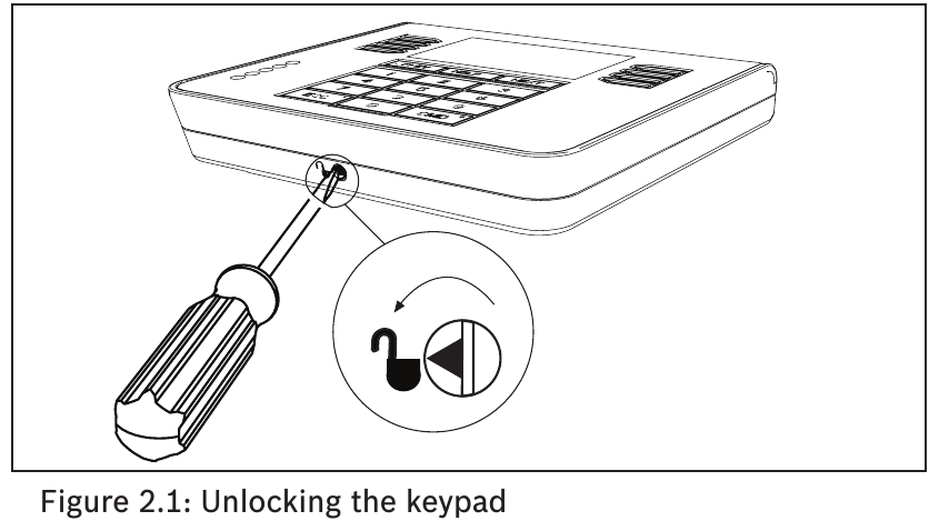 Bosch SDI2, B930 - ATM Style Alphanumeric Keypad Installation Manual | ManualsLib