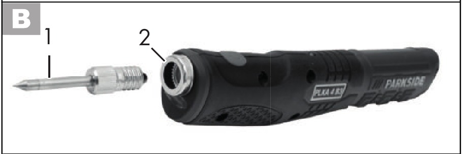 Parkside PLKA 4 B3 - Cordless Soldering Iron Manual | ManualsLib