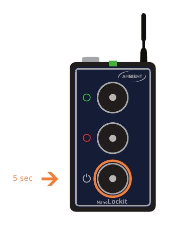 Ambient NanoLockit - Timer Quick Start Guide | ManualsLib