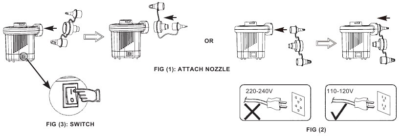 Intex Quick-Fill AP619-III - Electric Air Pump Manual | ManualsLib