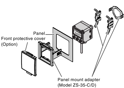 SMC Networks ZSE40A, ZSE40AF, ISE40A - Digital Pressure Switch Manual ...