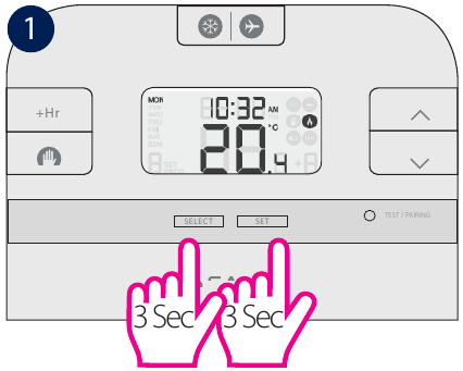 Salus Controls RT510BC - Thermostat Quick Guide | ManualsLib
