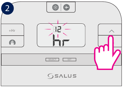 Salus Controls RT510BC - Thermostat Quick Guide | ManualsLib