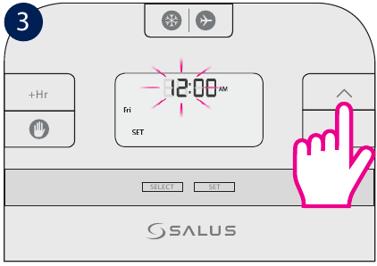 Salus Controls RT510BC - Thermostat Quick Guide | ManualsLib
