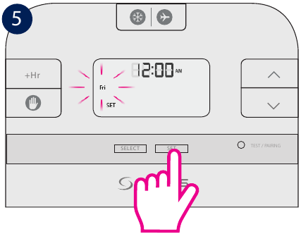 Salus Controls RT510BC - Thermostat Quick Guide | ManualsLib