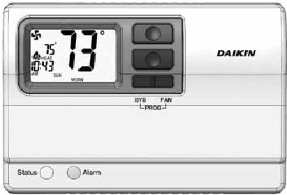 Daikin 910121748 - Programmable Electronic Thermostat Manual | ManualsLib