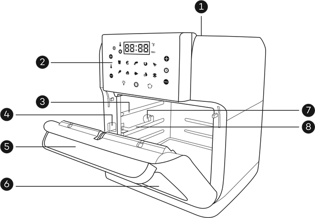 Innsky IS-AF001 - Air Fryer Oven Manual | ManualsLib