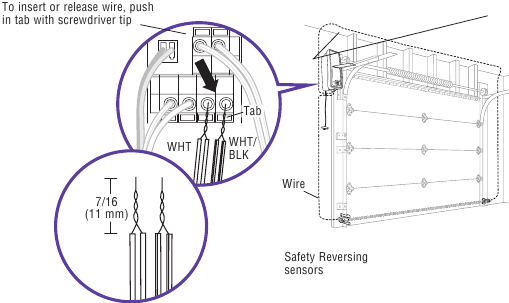 Chamberlain RJO70 - Wall Mount Garage Door Opener Installation Manual ...