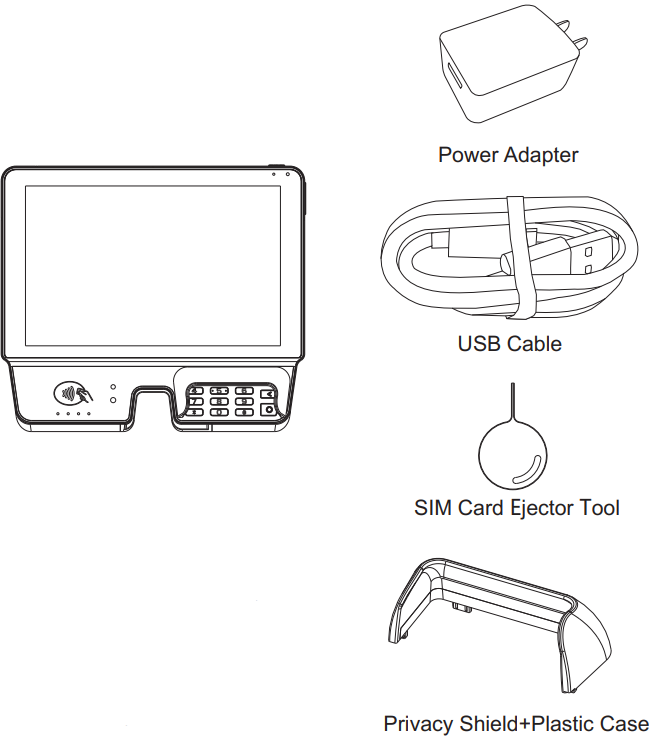 PAX Aries8 - Impressive Android Smart Tablet POS Terminal Quick Setup Guide | ManualsLib