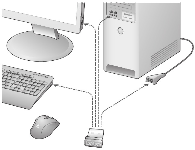 Logitech G700 - G Wireless Gaming Mouse Quick Start Guide | ManualsLib