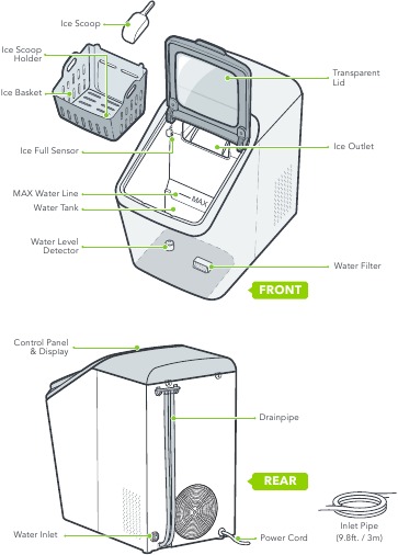 Oraimo OIM-211A - Ice Maker Manual | ManualsLib