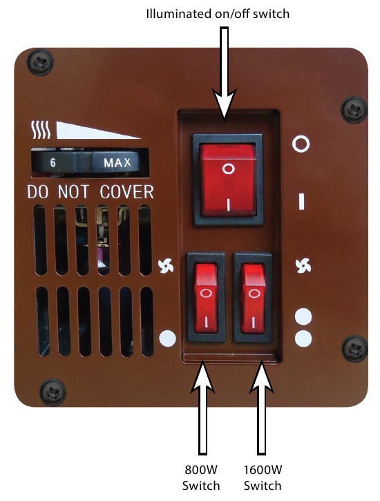 Eterna PFH2400, AC6532 - 2.4kW Plinth Fan Heater Installation Manual | ManualsLib