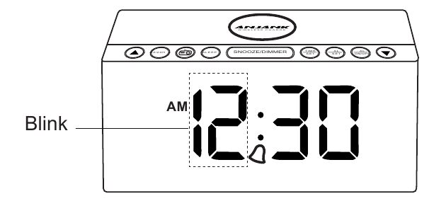 ANJANK AC-190 - Wireless Charging Digital LED Alarm Clock MAnual ...