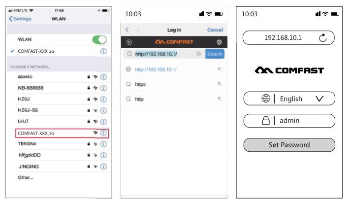 Comfast CF-WR758AC - 1200Mbps Dual Band Wireless Repeater Manual ...
