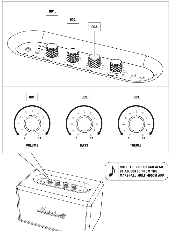Marshall Acton Multi-Room - Speaker Manual | ManualsLib