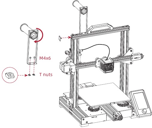 Voxelab Aquila X2 3d Printer With Filament Detection Manual Manualslib