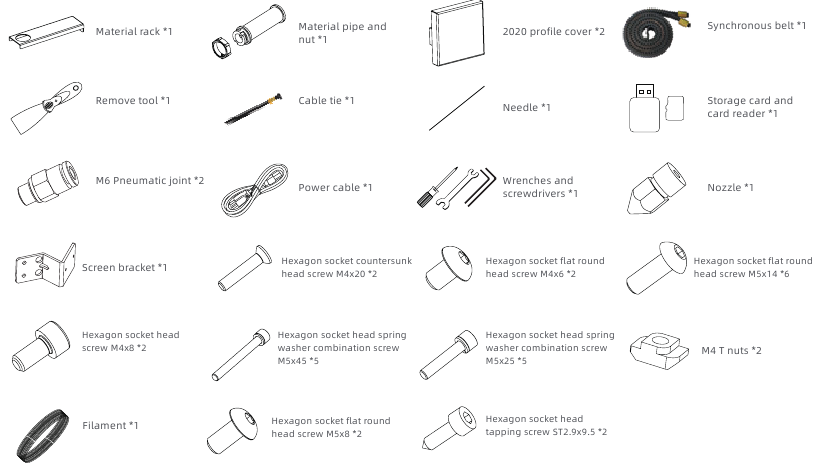Voxelab Aquila X2- 3D Printer with Filament Detection Manual | ManualsLib