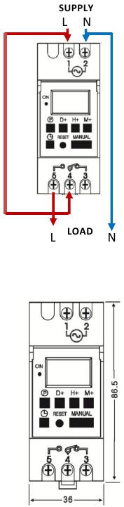 FuseBox TD1 -Din Rail Mounted 7 Day Time LCD Switch Manual | ManualsLib