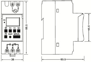 FuseBox TD1 -Din Rail Mounted 7 Day Time LCD Switch Manual | ManualsLib