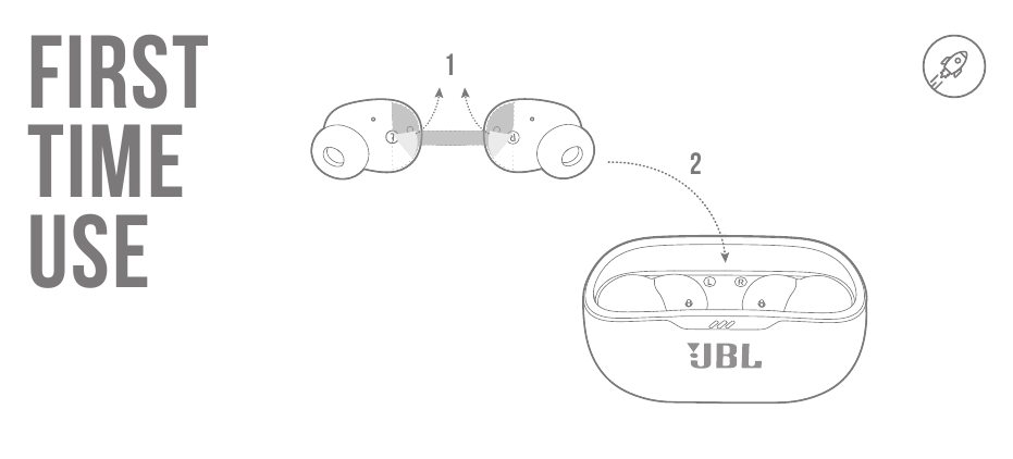 JBL Harman Vibe Buds - True Wireless Earbuds Quick Start Guide | ManualsLib