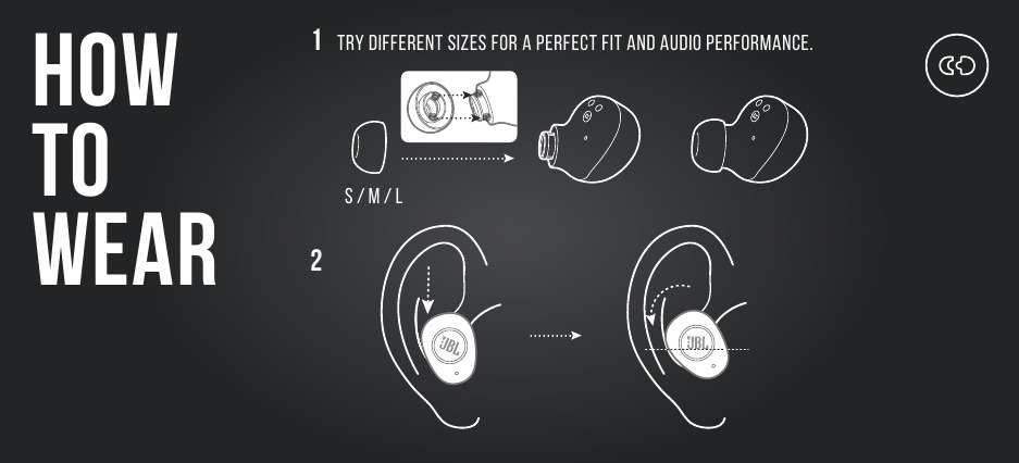 JBL Harman Vibe Buds - True Wireless Earbuds Quick Start Guide | ManualsLib