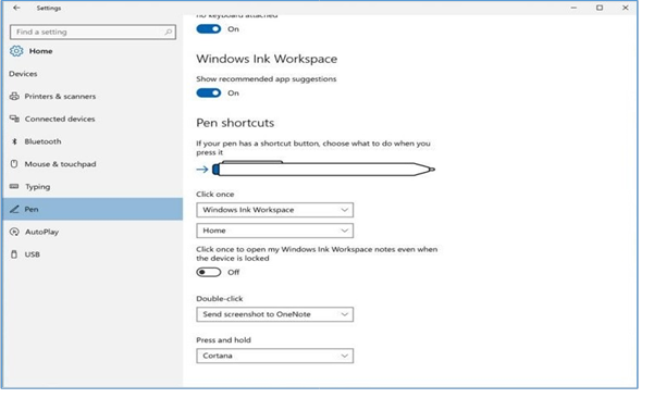 Lenovo Active Pen 2 Guide and Pen Button Configuration | ManualsLib