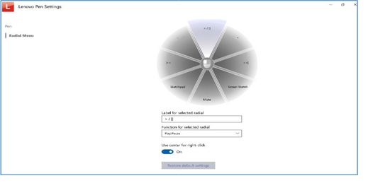 Lenovo Active Pen 2 Guide and Pen Button Configuration | ManualsLib