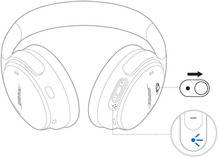 Bose QuietComfort Headphones - Wireless Noise Cancelling Headphones ...