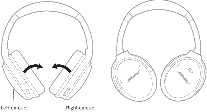 Bose QuietComfort Headphones - Wireless Noise Cancelling Headphones ...
