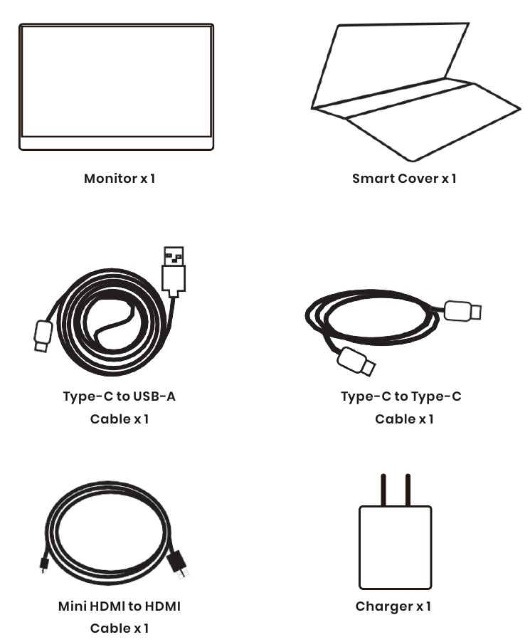ARZOPA NEW GAMUT SLIM - 14" FHD Portable Monitor Manual | ManualsLib