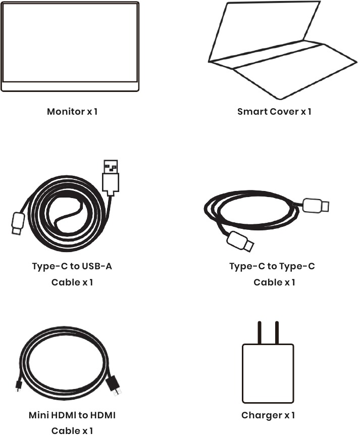ARZOPA A1C - 15.6" Portable Monitor Manual | ManualsLib