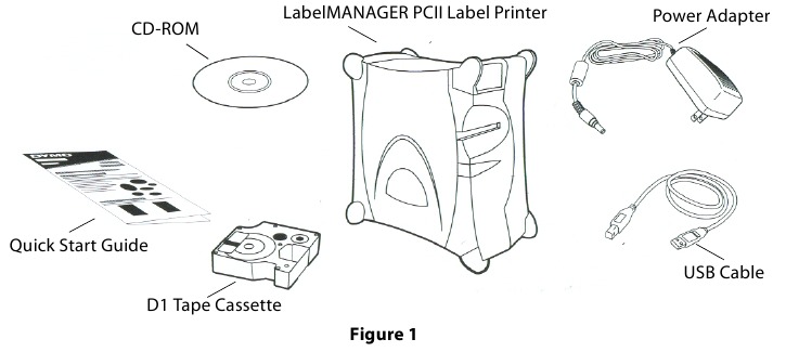 Dymo LabelManager PCII - Barcode Label Printer Quick Start Guide ...