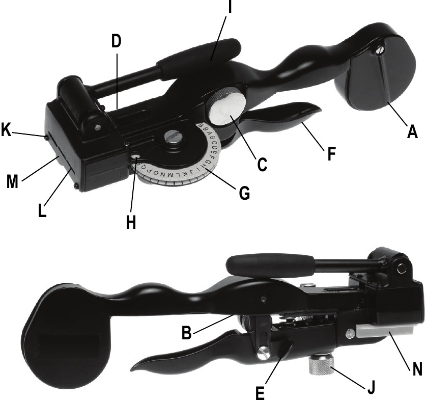 Dymo Rhino M1011 - Industrial Metal Tape Embosser Manual | ManualsLib