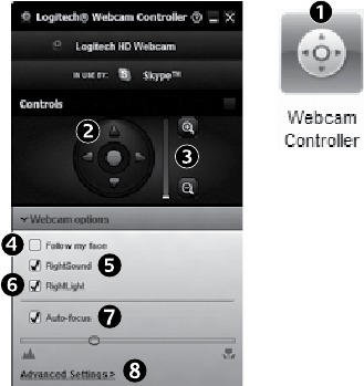 Logitech c525 - Portable HD 720p Video Webcam with Autofocus Quick ...