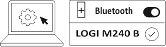 Logitech M240 - Compact Silent Wireless Bluetooth Mouse Manual | ManualsLib