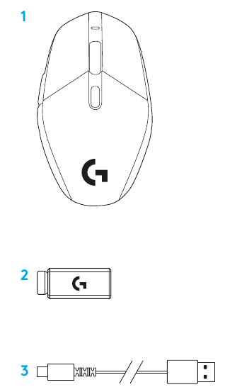 Logitech G303 - Wireless Gaming Mouse Setup Guide | ManualsLib