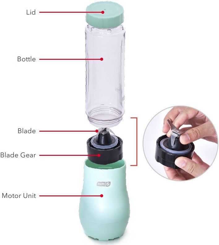 Dash DMB100 - Mini Blender Manual & Recipes | ManualsLib