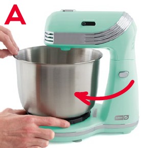 Dash DCSM250 - Compact Stand Mixer Manual & Recipes | ManualsLib