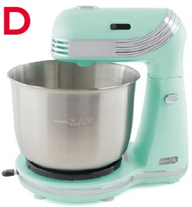 Dash DCSM250 - Compact Stand Mixer Manual & Recipes | ManualsLib