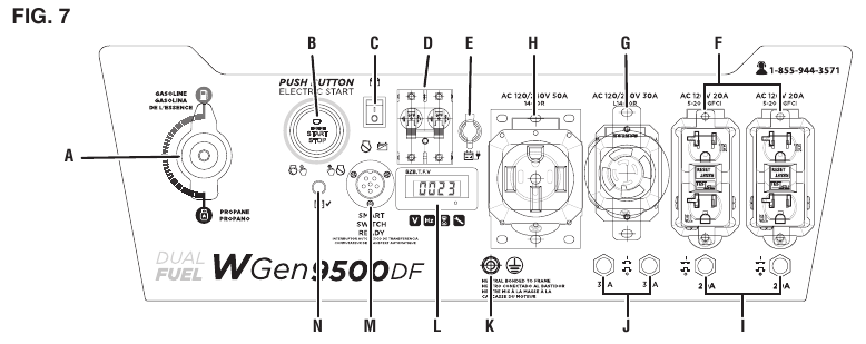 Westinghouse WGen9500DF - Digital Inverter Generator Manual | ManualsLib