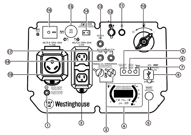 Westinghouse iGen4500 - Digital Inverter Generator Manual | ManualsLib