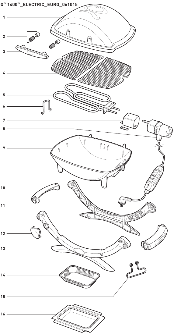 Weber Q 1400;Q 2400 - Electric Grill Manual | ManualsLib