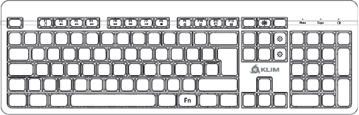 KLIM Tandem - Wireless Gaming Keyboard and Mouse Combo Manual | ManualsLib