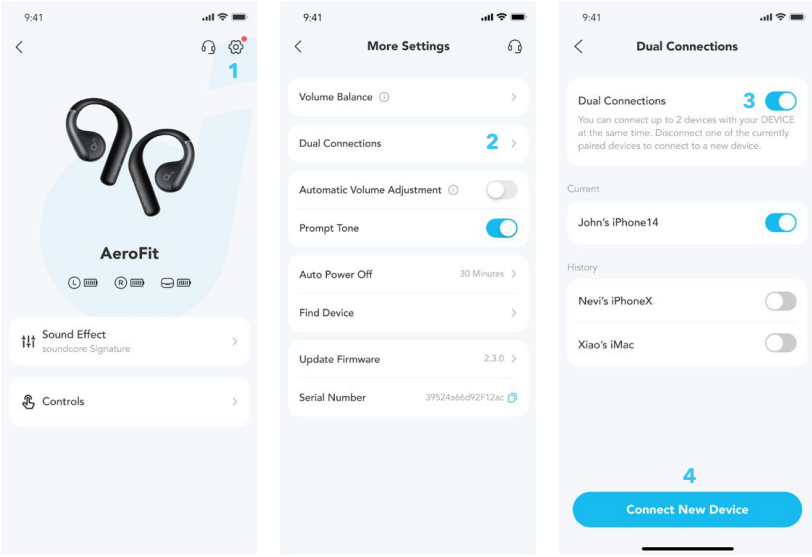 Soundcore AeroFit - Open-Ear Headphones Manual | ManualsLib